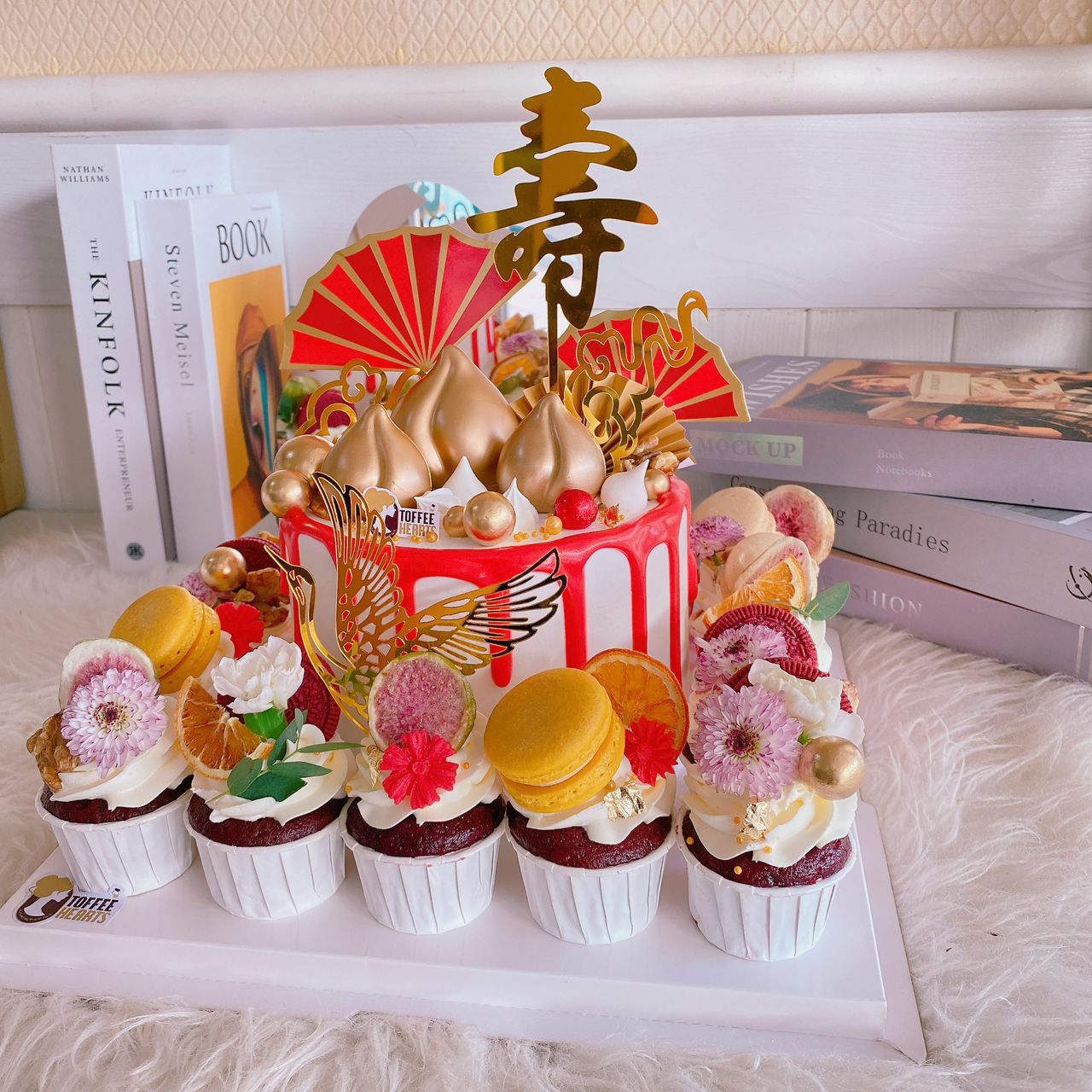 Longevity Cake – Toffee Hearts Confectionery